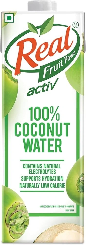 REAL ACTIVE COCONUT WATER 1L
