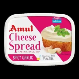 AMUL CHEESE SPREAD GARLIC 200 GM