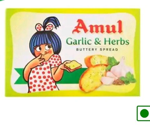 AMUL BUTTERY SPREAD GARLIC 100 GM