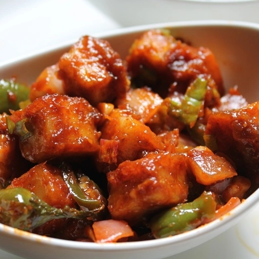 Chilli Paneer 12 Pc