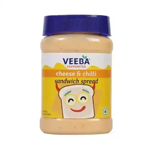VEEBA CHEESE AND CHILLI SANDWICH SPREAD 250gm