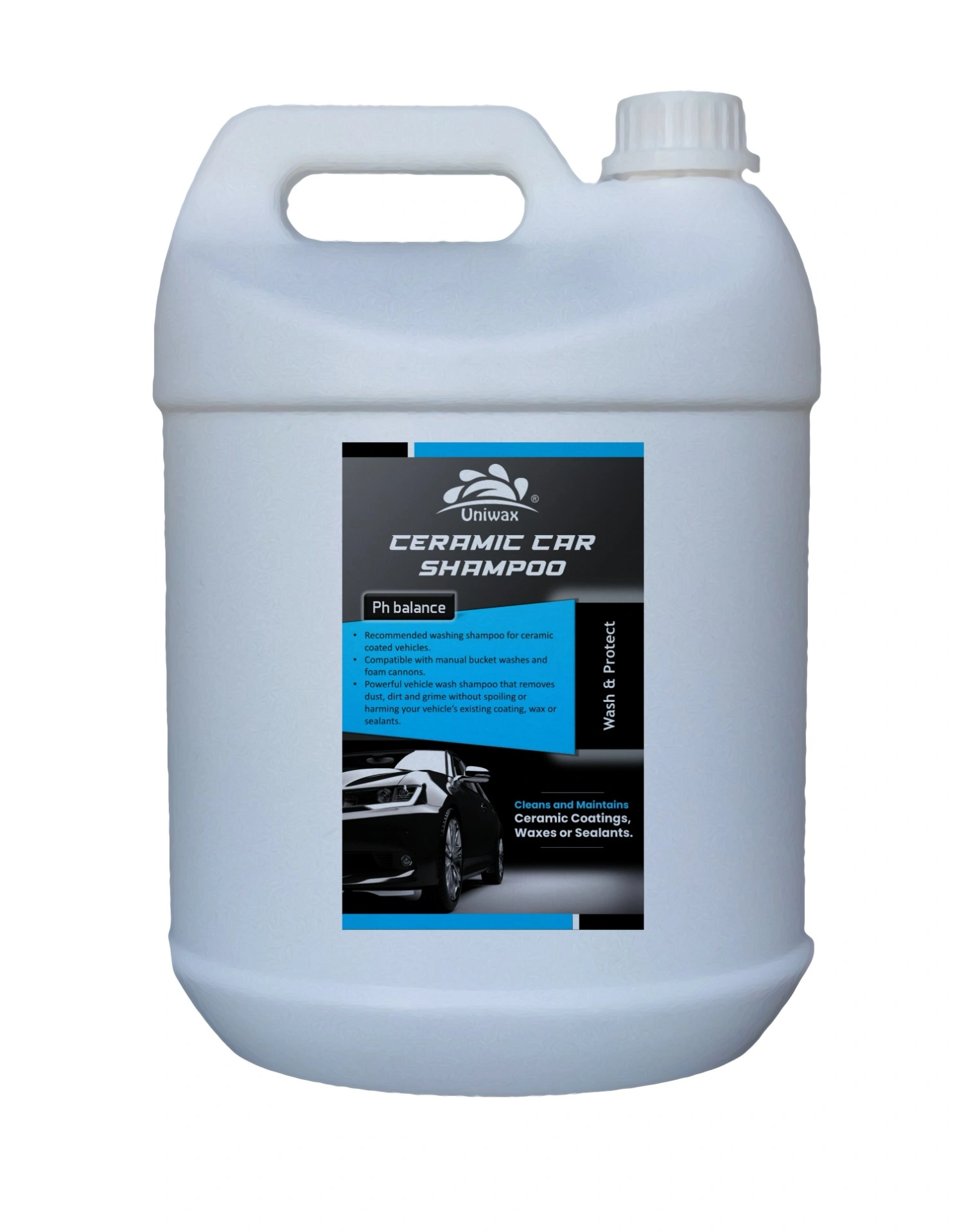 uniwax Premium Ceramic Car Shampoo – Ultra Shine & Protection