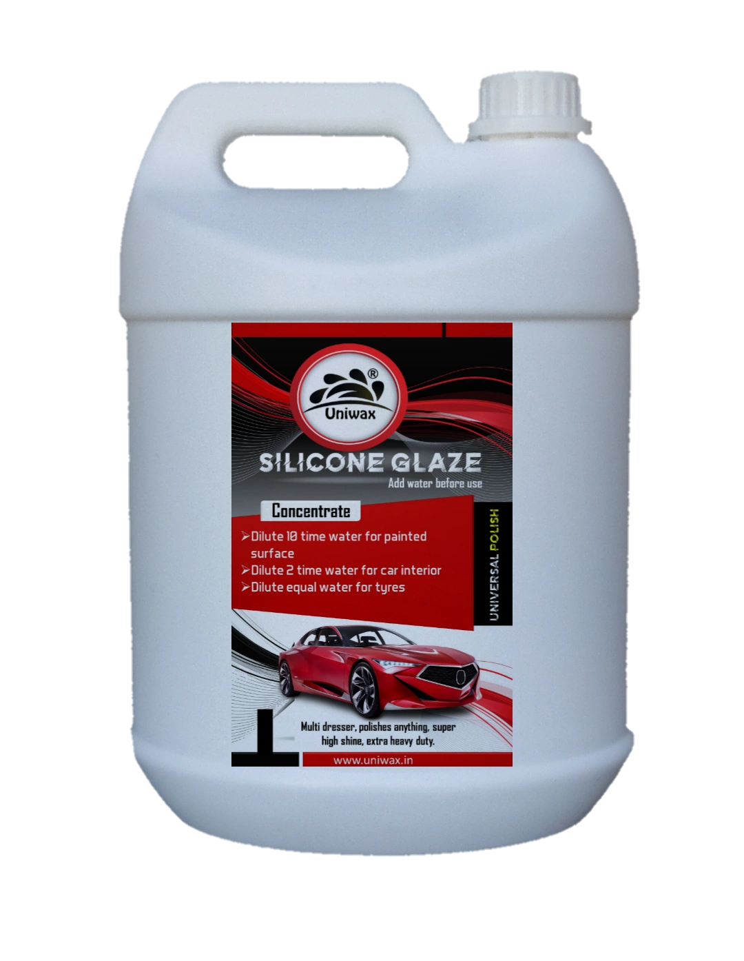 Uniwax Silicone Glaze Car Polish – High Gloss Shine & Protection for ...