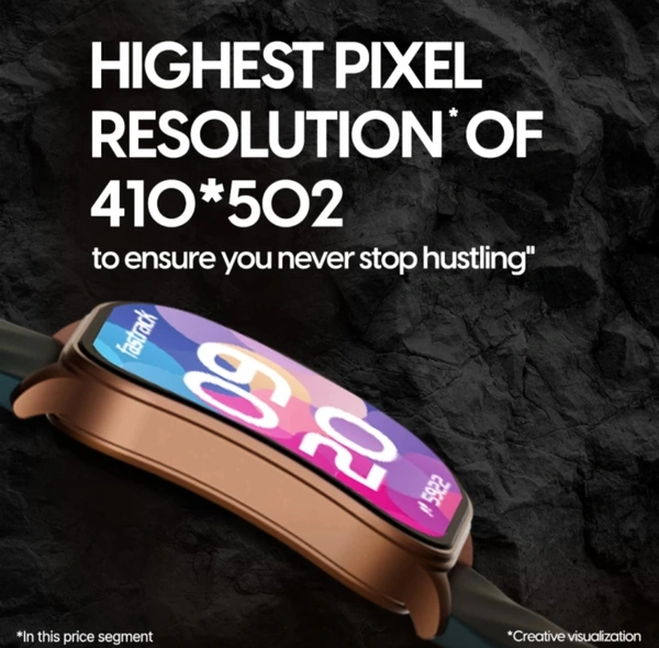 Fastrack Revoltt FS1 Pro|World's First,1.96" Super AMOLED|Highest ...