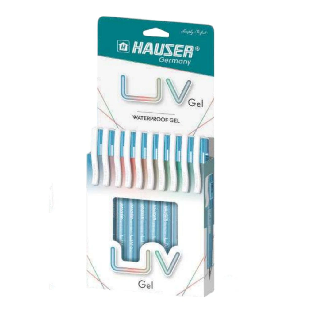 Hauser UV Gel Pen Set Of 10