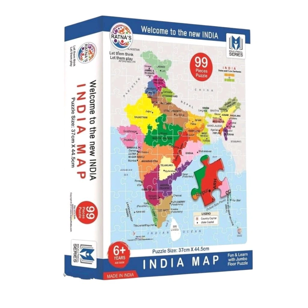 India Map Jumbo Floor Puzzle