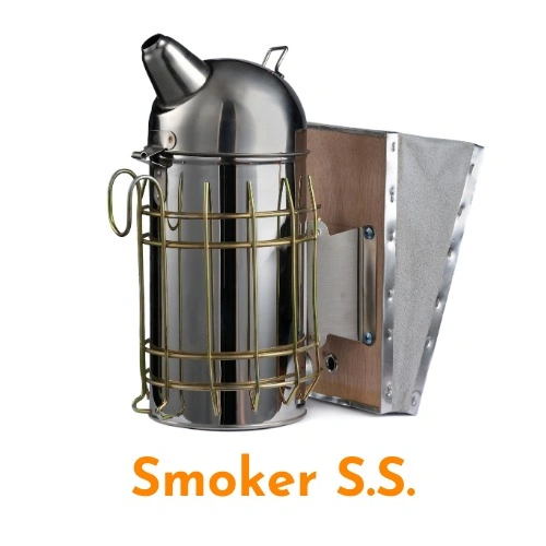 "Premium Stainless Steel Bee Smoker - Durable & Efficient Beekeeping Tool"