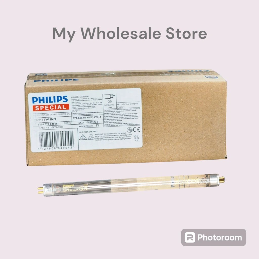 11 W PHILIPS LAMP 10" ORIGINAL