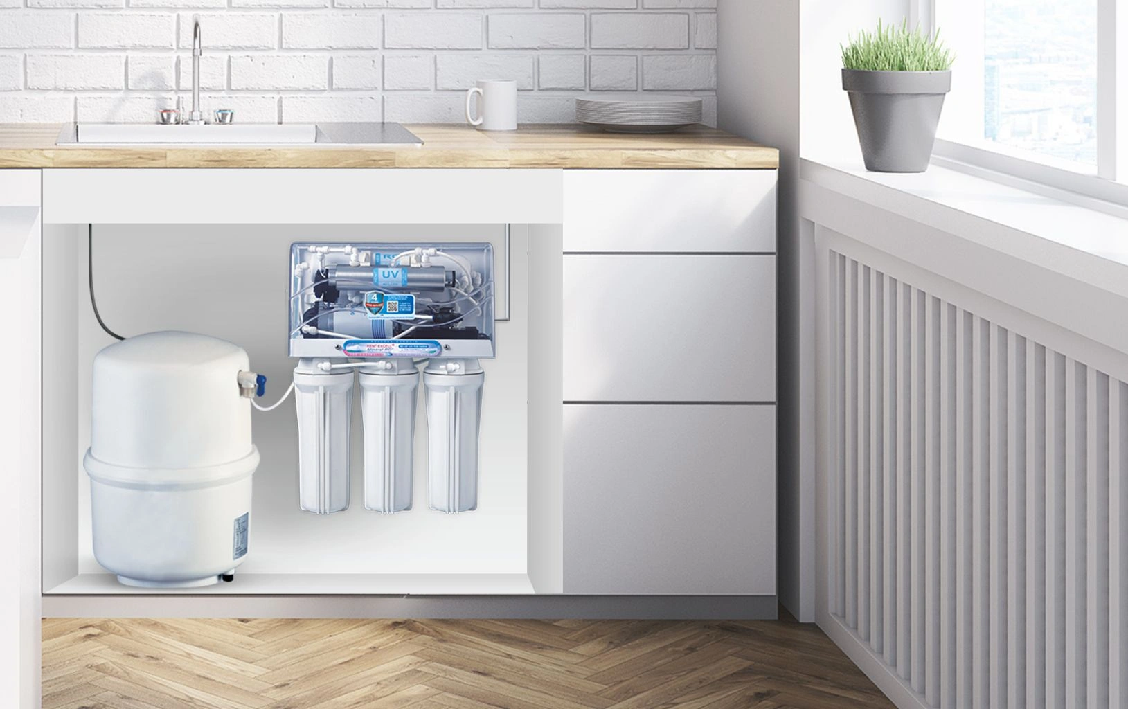 KENT Excell+ RO UV TDS Under the Counter RO Water Purifier with ...