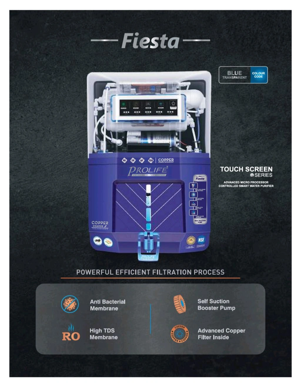 FIESTA BLUE TRANSPARENT