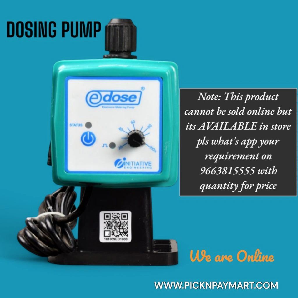INITIATIVE ENGINEERING | E DOSE DOSING PUMP | E DOSE 6 LPH DOSING PUMP ...