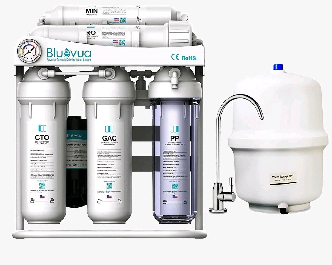 UTC RO UV TDS WATER PURIFIER | UNDER THE SINK WATER PURIFIER | UNDER ...