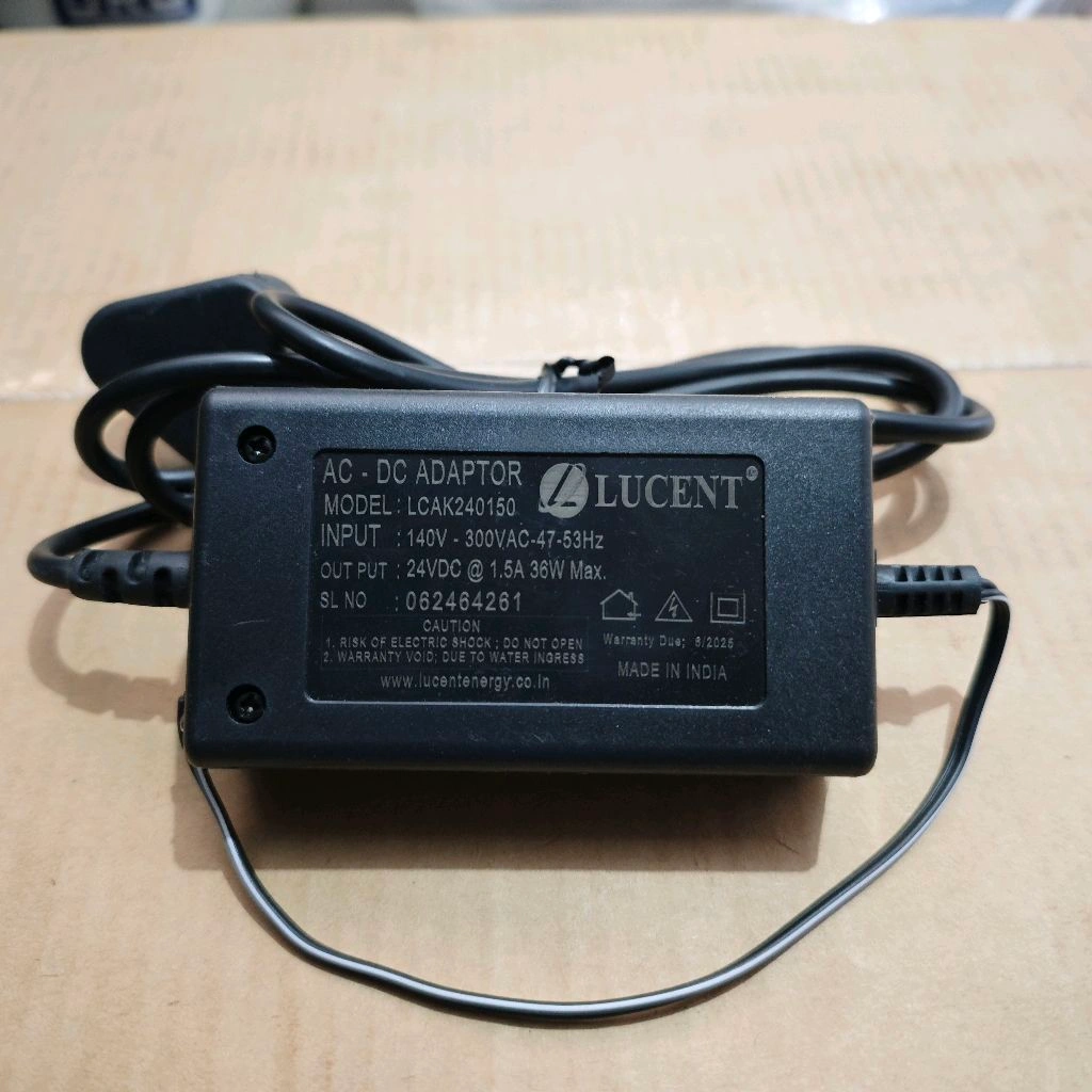 LUCENT 1.5A 24VDC SMPS | SMPS FOR WATER PURIFIER | HIGH QUALITY SMPS FOR DOMESTIC WATER PURIFIER