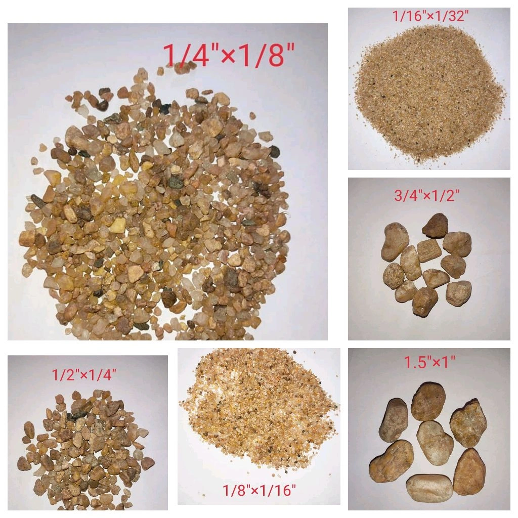 SAND | PEBBLES |SILEX FILTER MEDIA