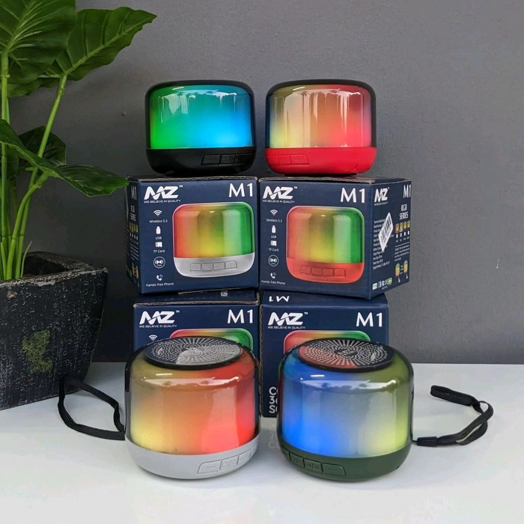 Original MZ M10 Portable Bluetooth Speaker Dynamic Thunder Sound With ...