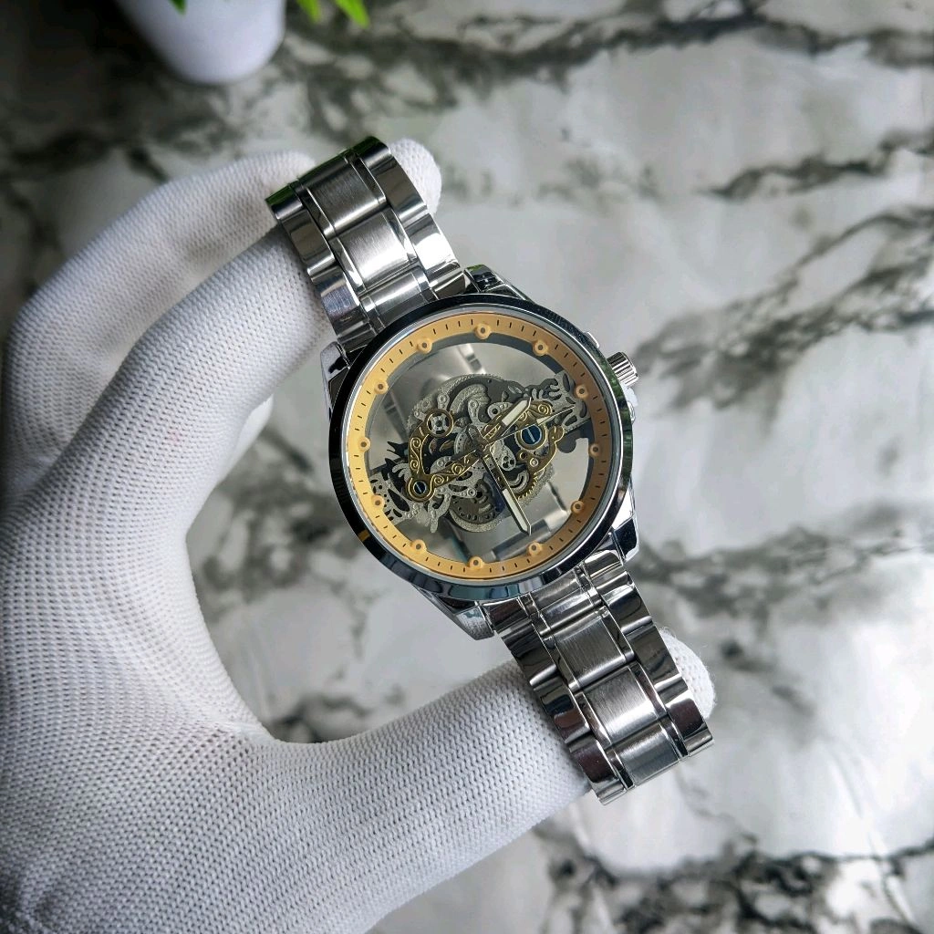 Transparent Body Analog Quartz Moment Watch With High Quality Strap ...