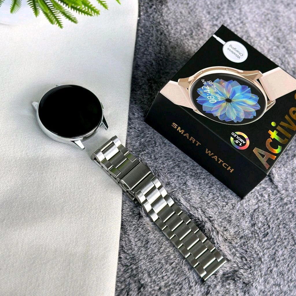 Active 2 2.5D Curve HD Amoled Display Smartwatch, Heart Sensor With ...