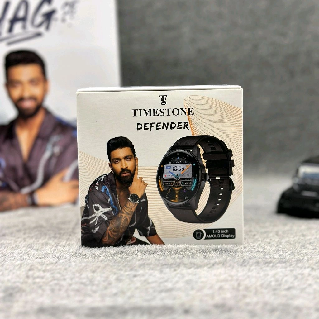Original Timestone Defender Amoled Display SmartWatch with 6 Months ...