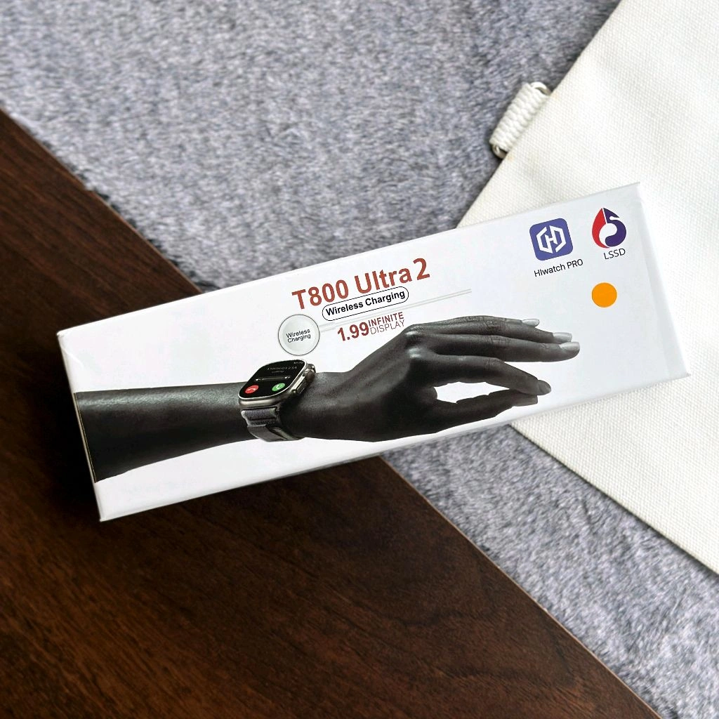 T800 Ultra 2 Best Budget Smartwatch, Hd Display With Bluetooth Calling ...