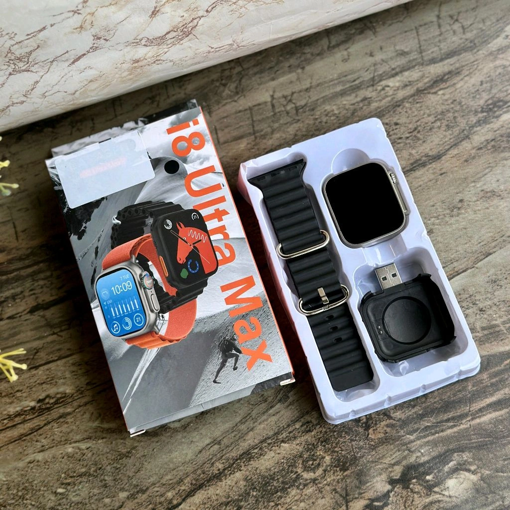 New Arrival I8 Ultra Max Series 8 Smartwatch Full Display Scroll Button ...