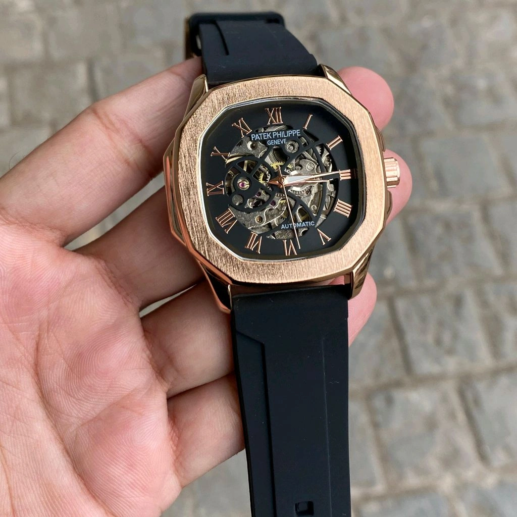 Analog Rotating Tourbillon Pendulum Charge Japanese Automatic Movement ...