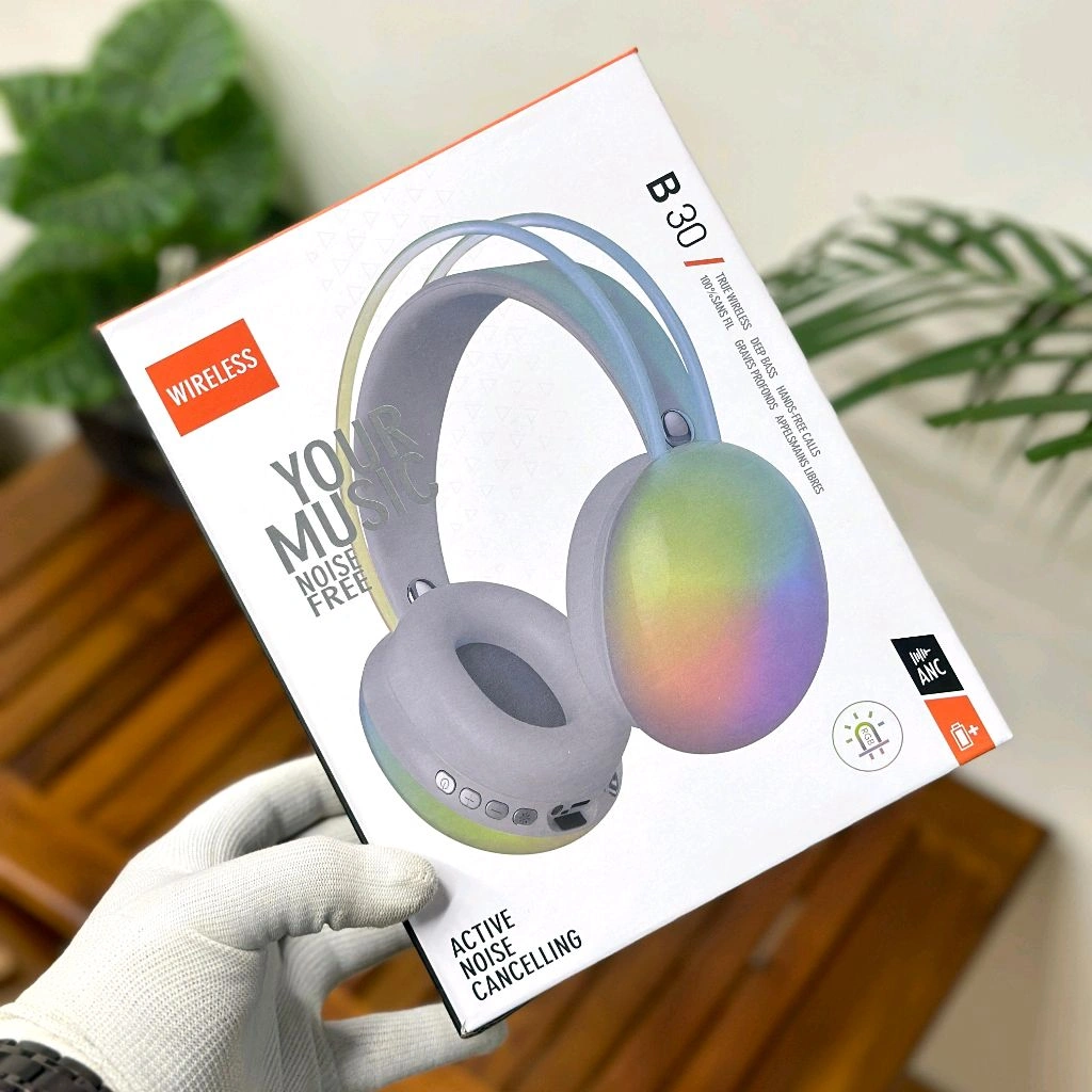 Presenting You All, New Rgb Colour Headphones, Multi Colour Led Light ...