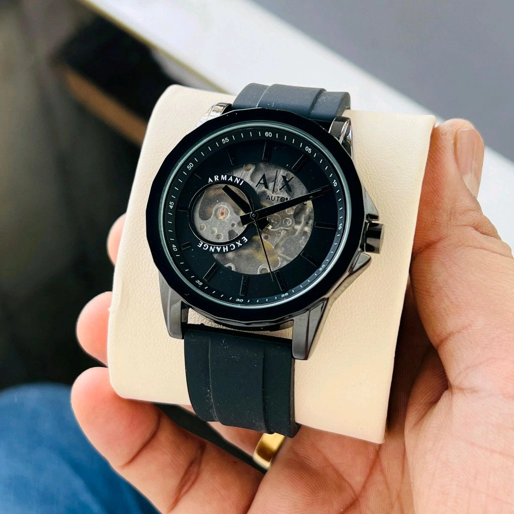 Analog Modern Machine Original Japanese Automatic Engine Watch