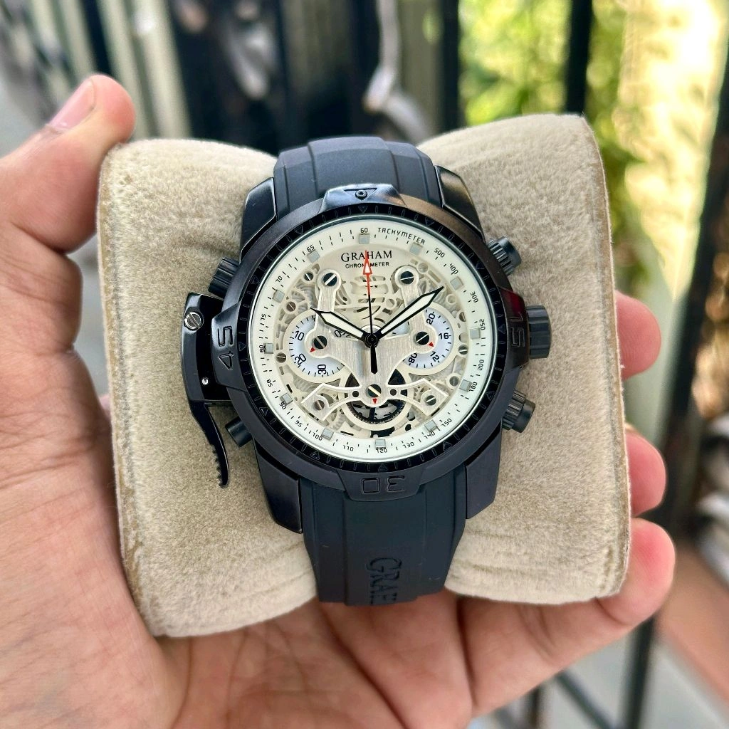 Analog Quartz Chronograph High Quality Quartz Chronograph Machinery Watch
