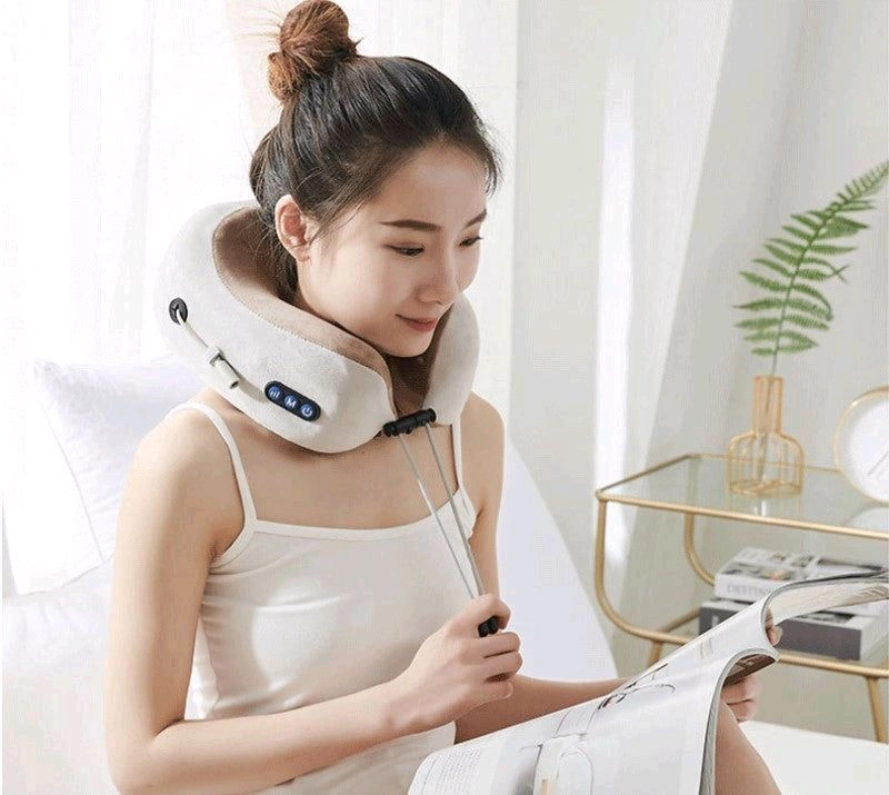 U Shaped Massage Pillow Neck Massage Device Electric Neck Massager ...