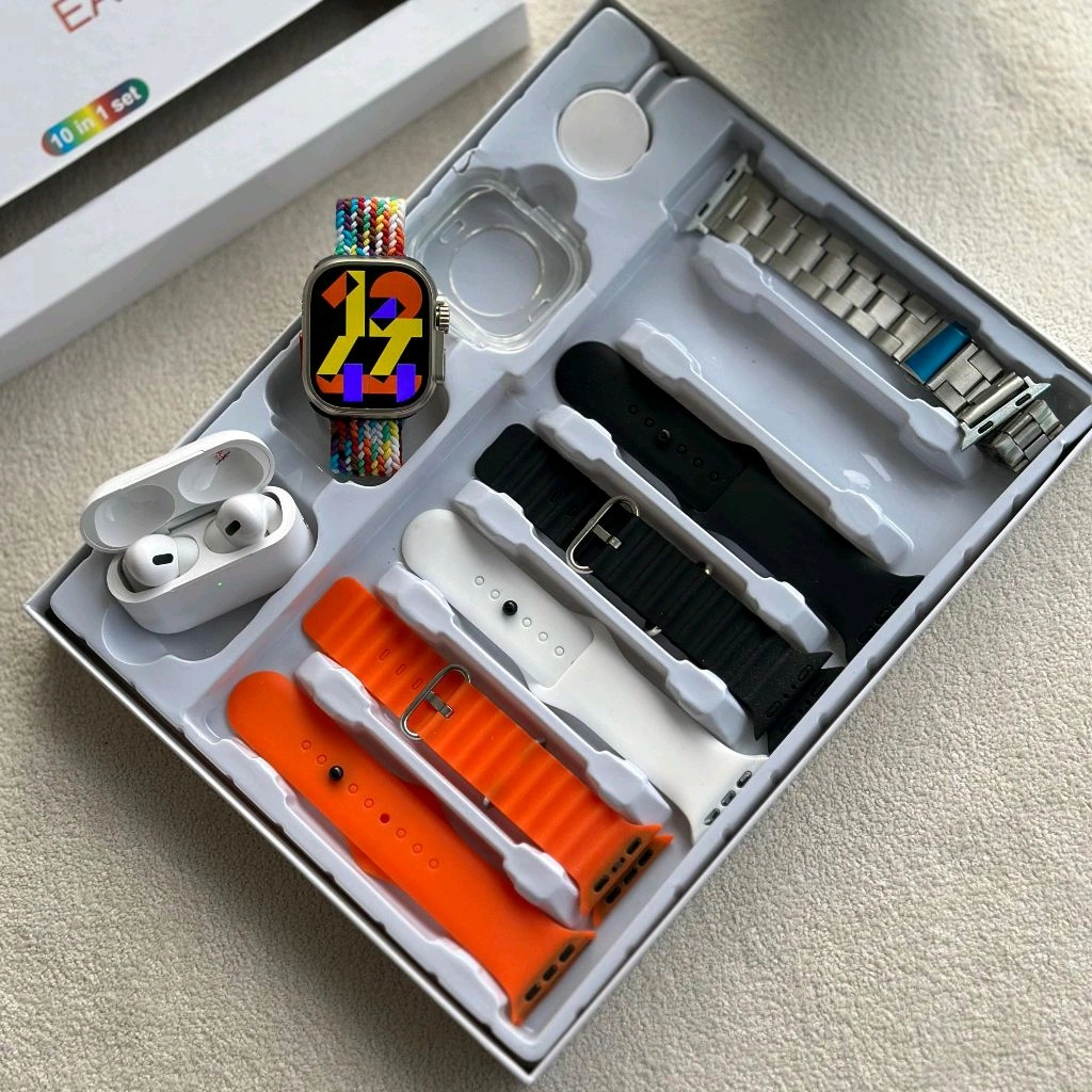 I20 Ultra Max Suit Smart Watch Set Combination Wrist Earphone, Watch I20ultra I20 Ultra Max Suit ...