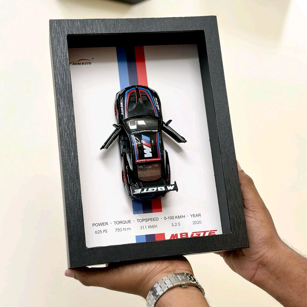 Premium Framed Car Model – 3D Wall Decor for Auto Enthusiasts, Unique ...
