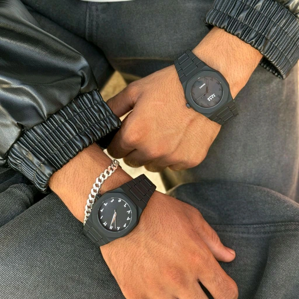 Arabic Aura Quartz Men's Watch | Luxury-Inspired Design