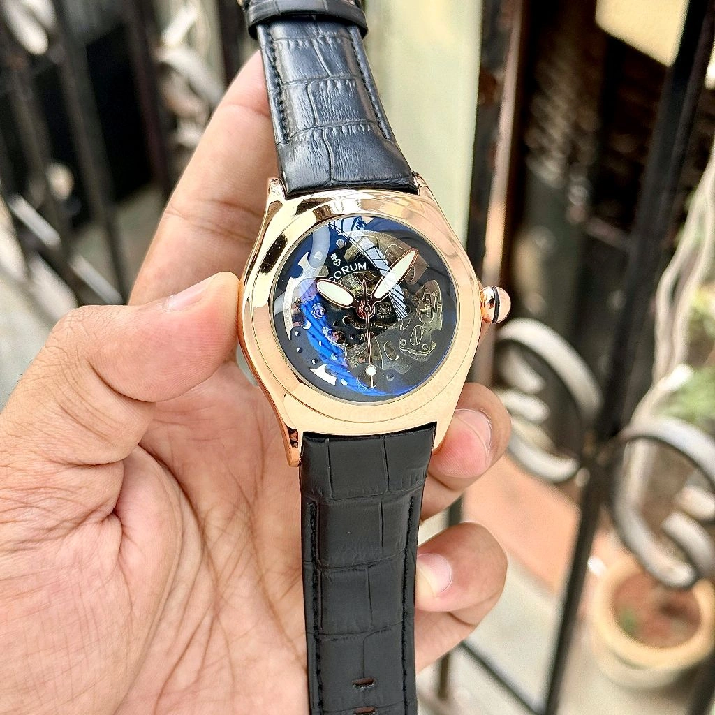 Analog Rotating Tourbillon Pendulum Charge Japanese Automatic Movement ...