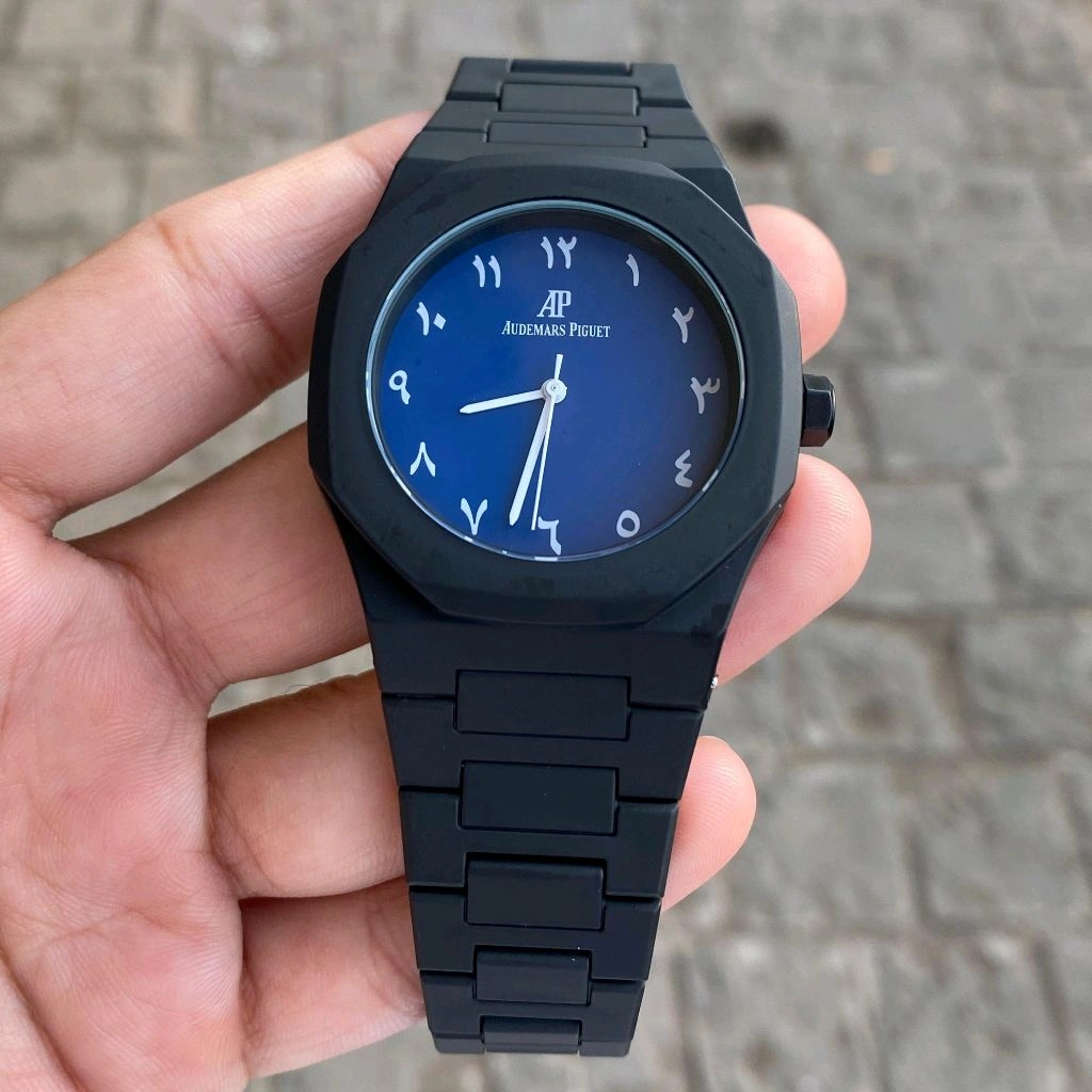 Analog Its Steel Case, Octagonal Bezel, “tapisserie” Dial And ...