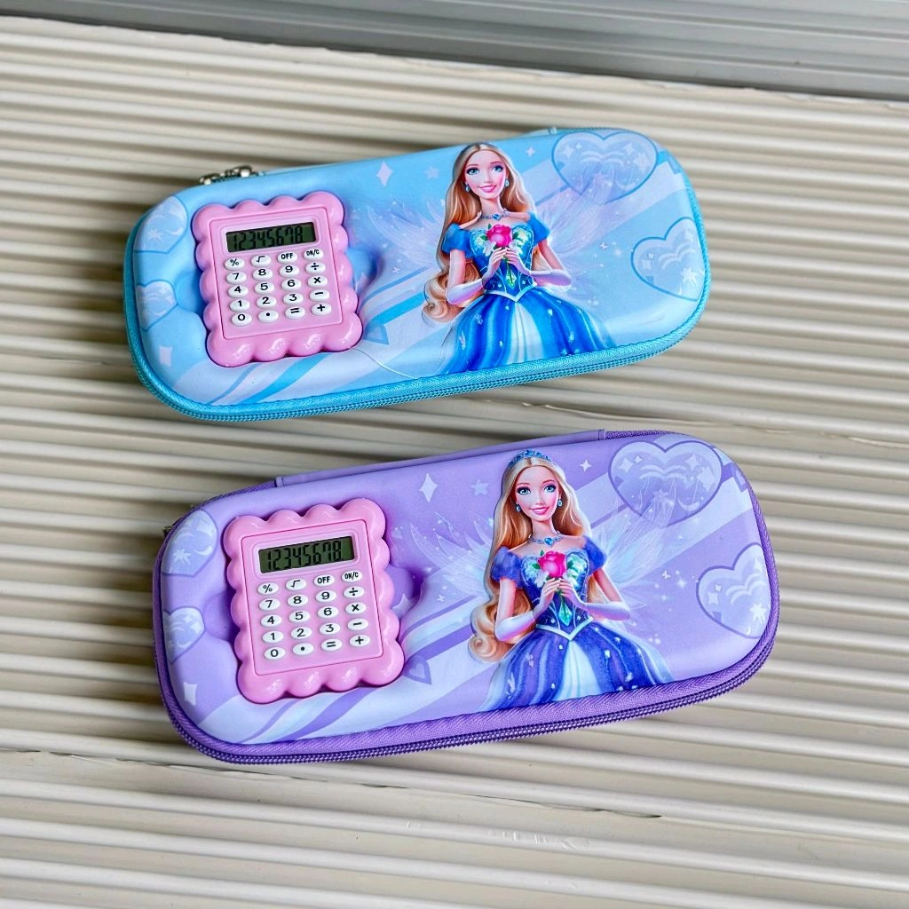 Princess Calculator Pencil Case – Cute, Smart & School-Ready!