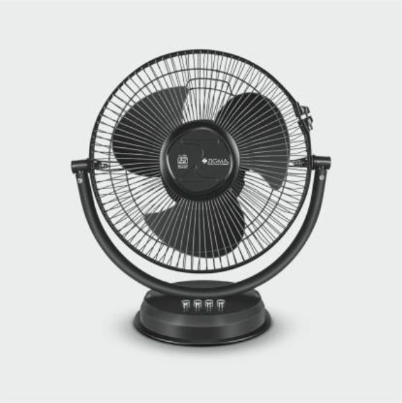 TOOFAN KARTICK TABLE FAN BLACK- SUPER SPEED