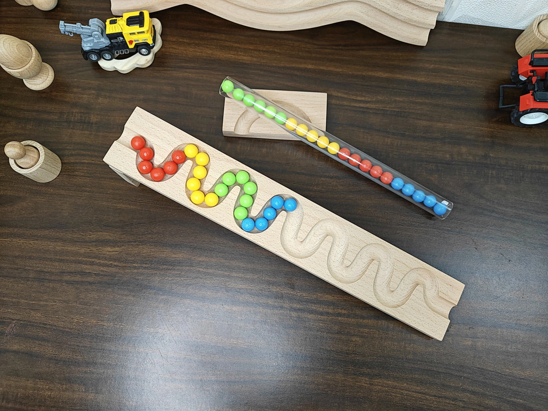 Kancha Marble run track Kancha beech wood quality track toy for kids ...