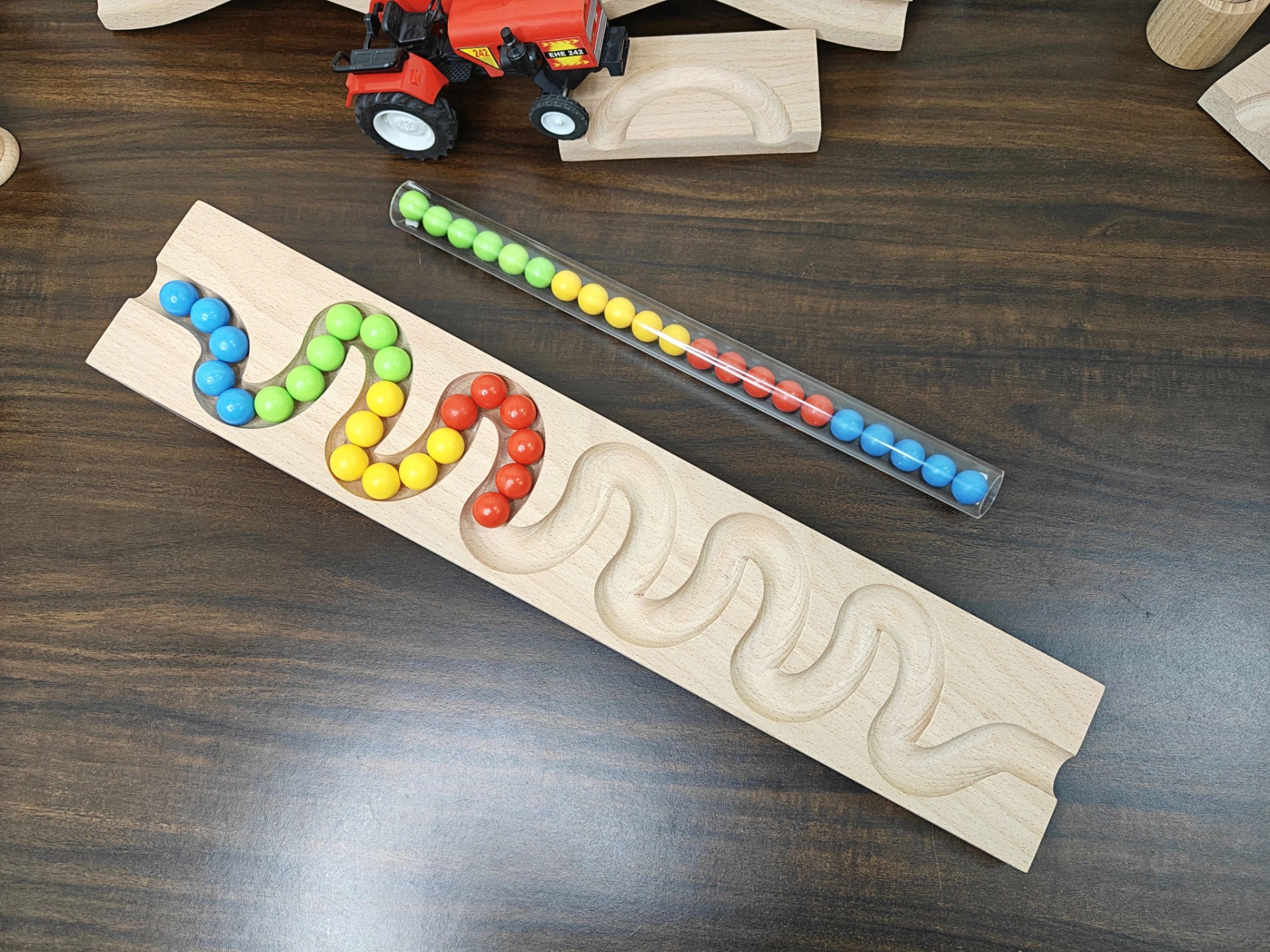 Kancha Marble Run Track, Long Track, Marble Race, Marble Run Race ...