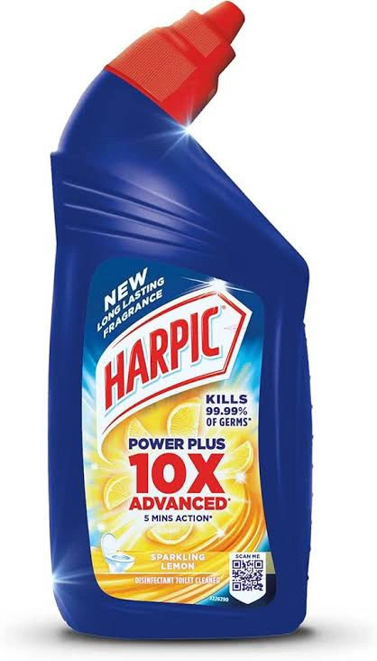 Harpic Power Plus Sparkling Lemon Toilet Cleaner 500 ml