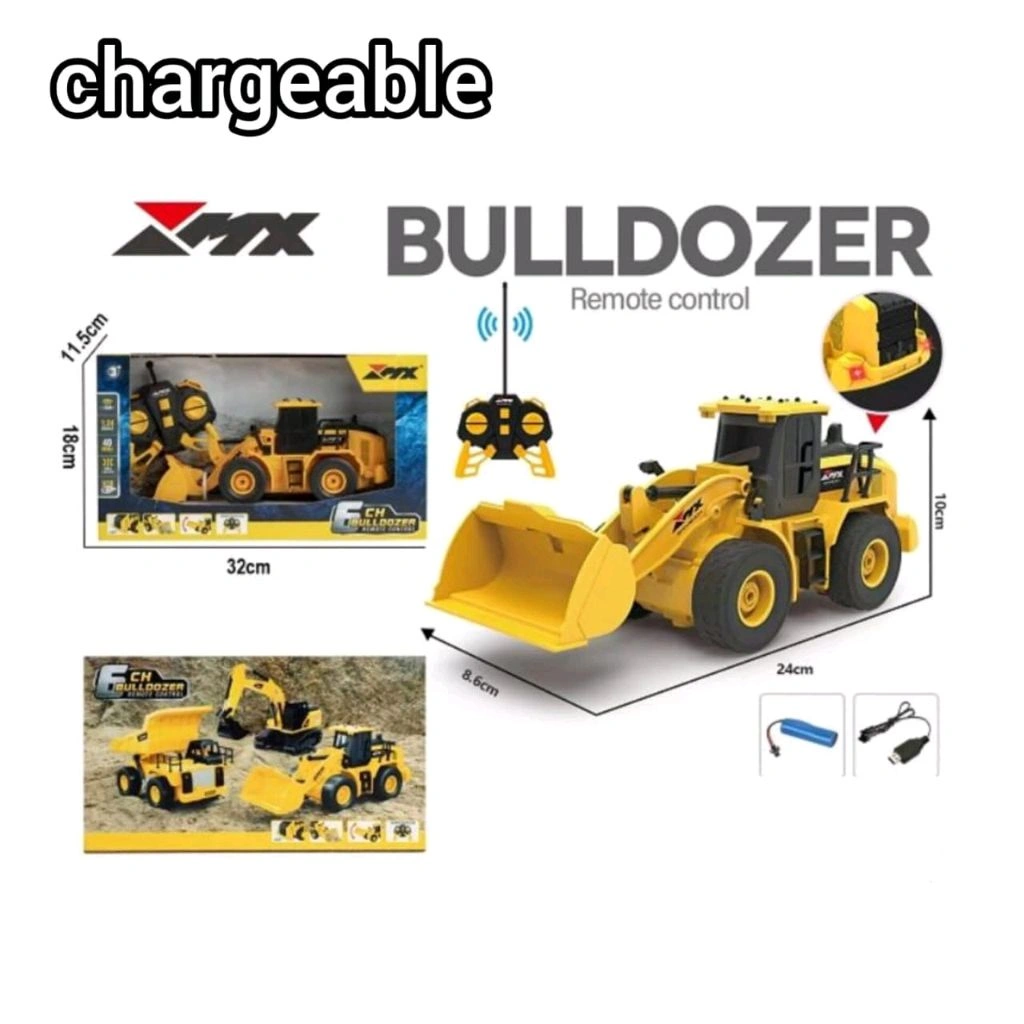 Bulldozer Big Size With Remote Control