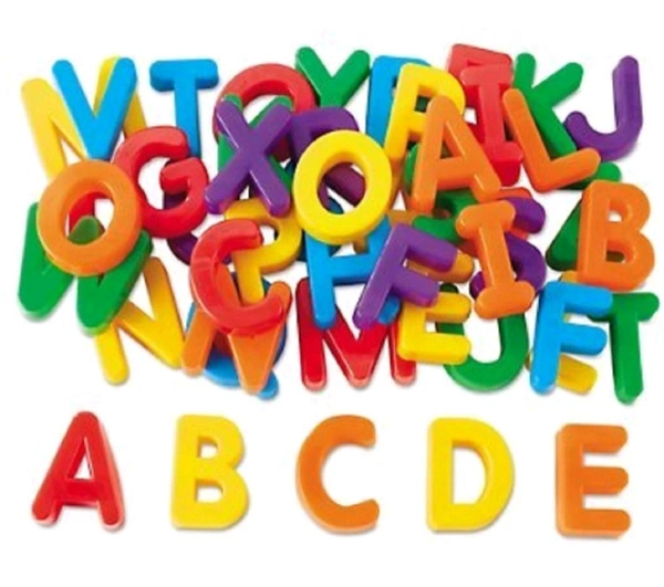 Magnetic Alphabet Letters (MULTI COLOR)