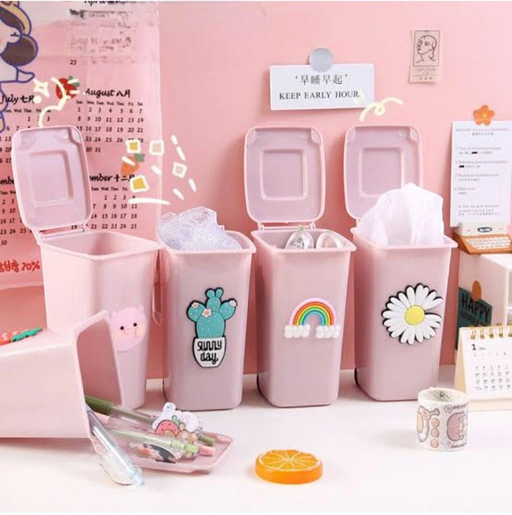 Unique Dust Bin Model Pencil Holder