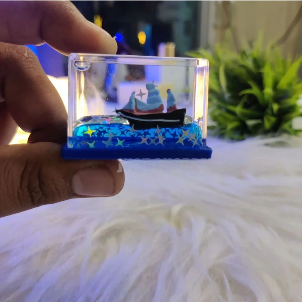 Miniature Cute Wave Ship