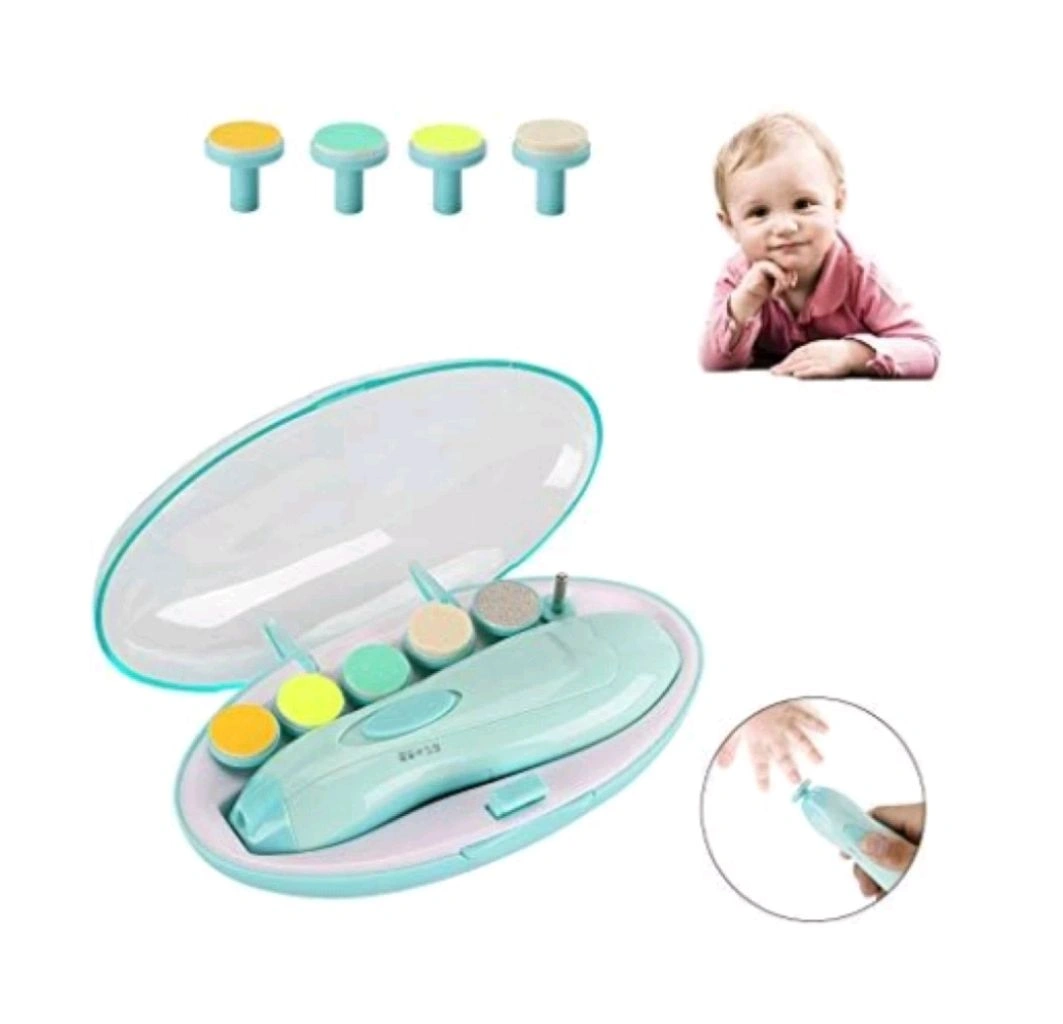Baby Nail Trimmer – Safe, Electric, Gentle & Silent Baby Nail Cutter ...