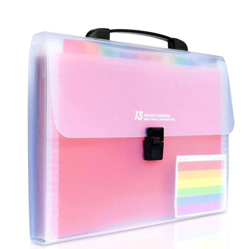 Rainbow File Folder 13 Pocket