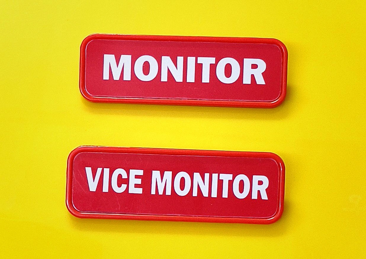 Student Badges (Monitor & Vice Monitor) Set 2