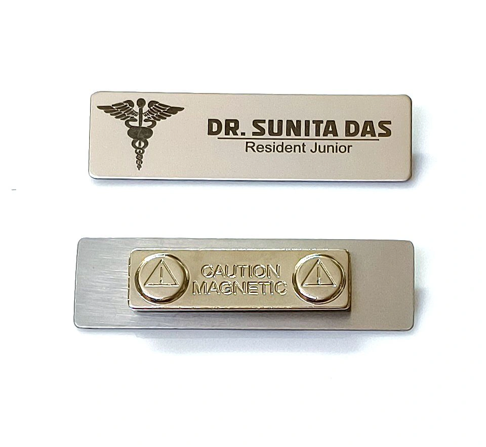 Customized Name Badges Doctor and Hospital Employees