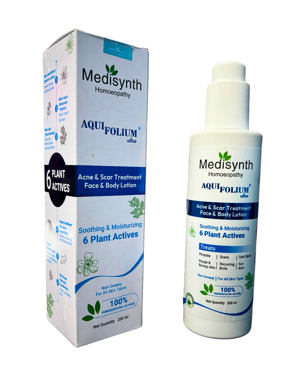 Aquifolium Ultra Acne & Scar Treatment Lotion for Face & Body | AltMeds.in