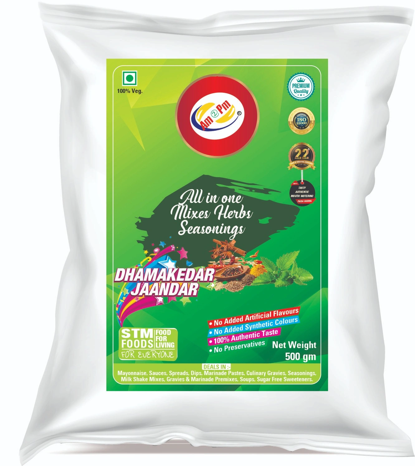 All in one Mix Herbs Seasoning 1kg (2 x 500 gm)