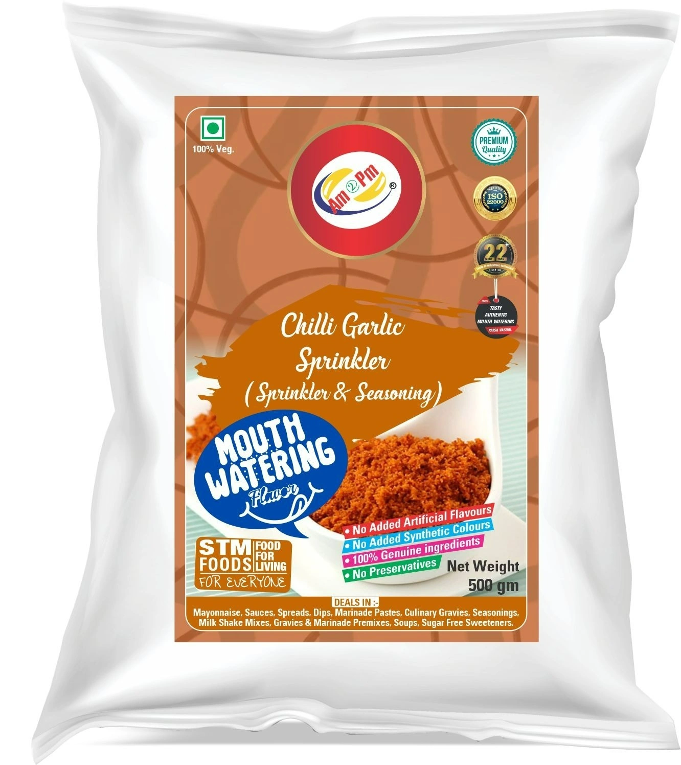 Chili Garlic Sprinkler 500 GM